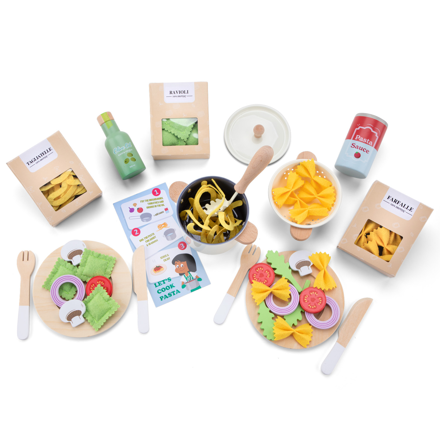 Play food - pasta set | New Classic Toys