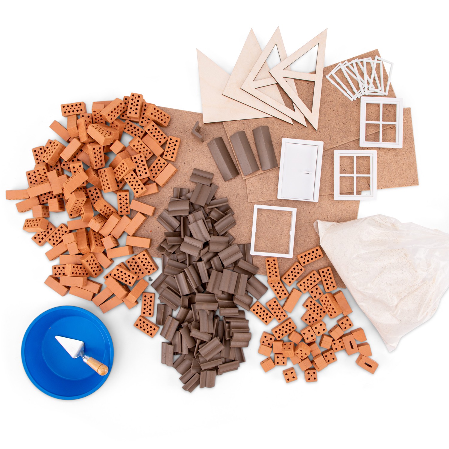 Building set - framework house - 200 pieces | New Classic Toys